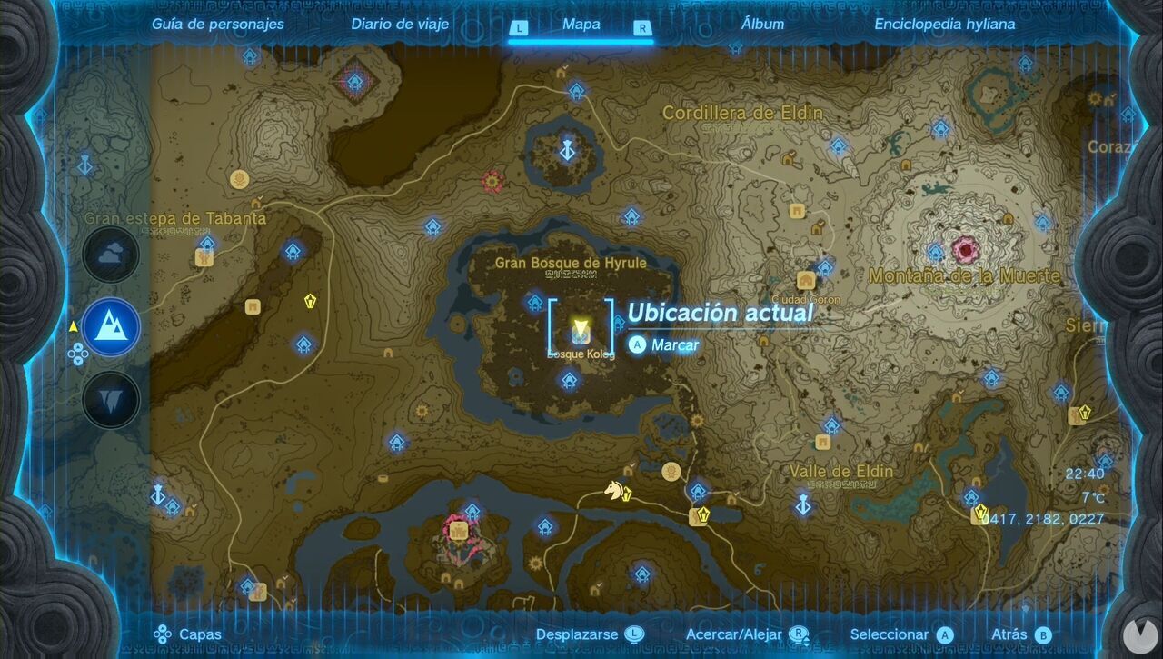 La búsqueda del tesoro de Ogal en Zelda: Tears of the Kingdom