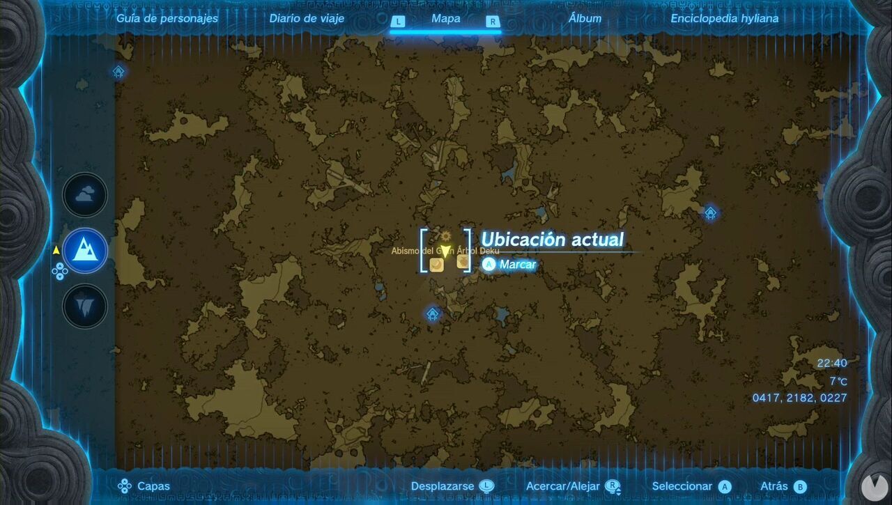 La búsqueda del tesoro de Ogal en Zelda: Tears of the Kingdom