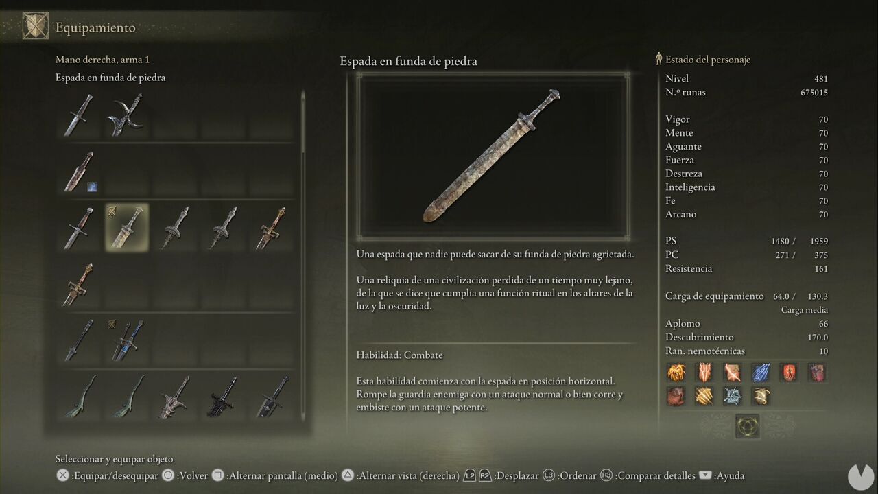 Todas las espadas y cómo conseguirlas en Elden Ring: Shadow of the Erdtree