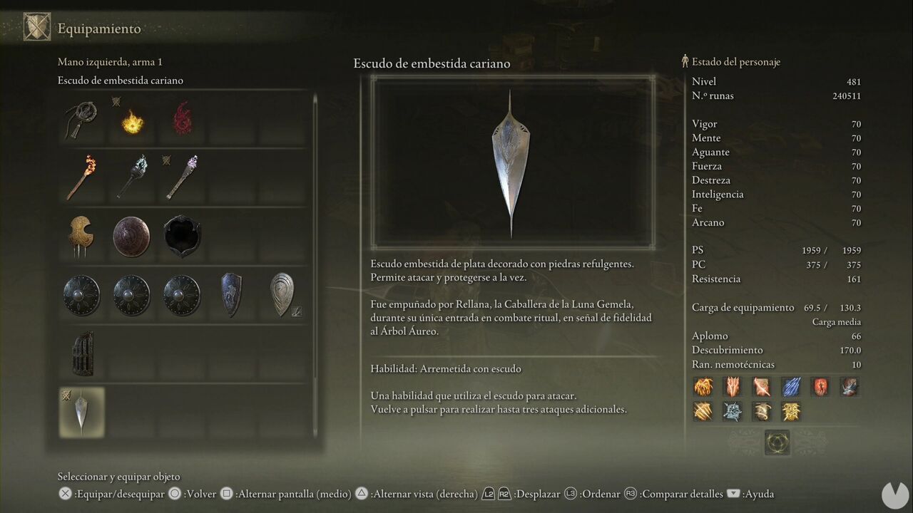 Todos los escudos de embestida y cómo conseguirlos en Elden Ring ...