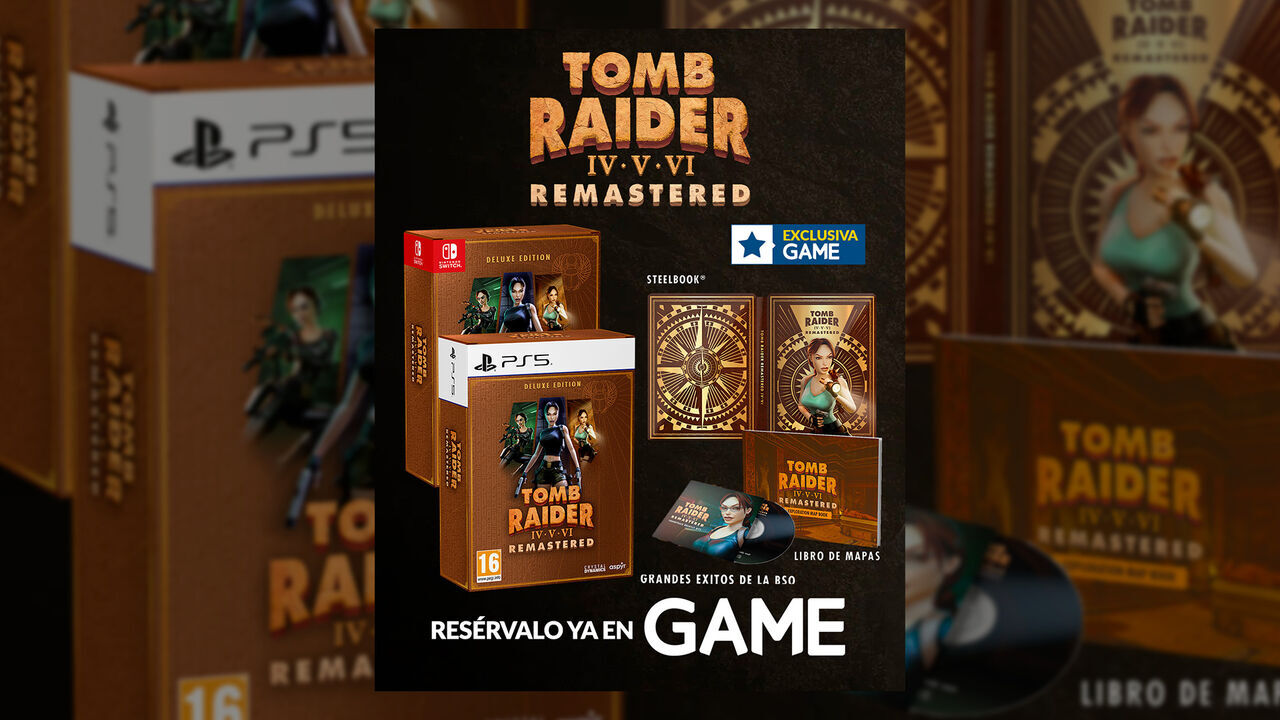 Ya puedes reservar la edición Deluxe de Tomb Raider IV-VI Remastered Starring Lara Croft ...