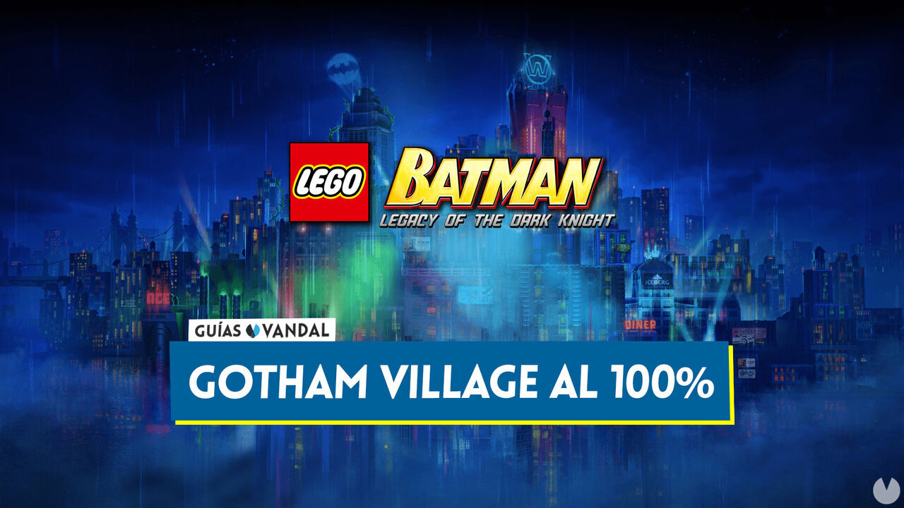 Gotham Village - Robinson Park al 100 % en LEGO Batman El Legado del ...