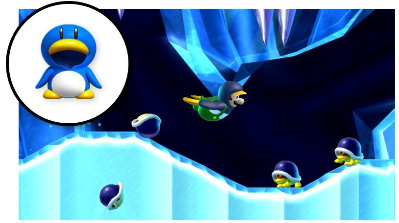 Todos los trajes y poderes de New Super Mario Bros. U Deluxe