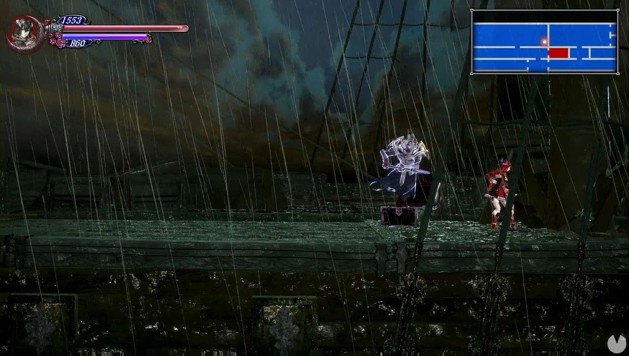 Guarida de los bégimos al 100% en Bloodstained: Ritual of the night