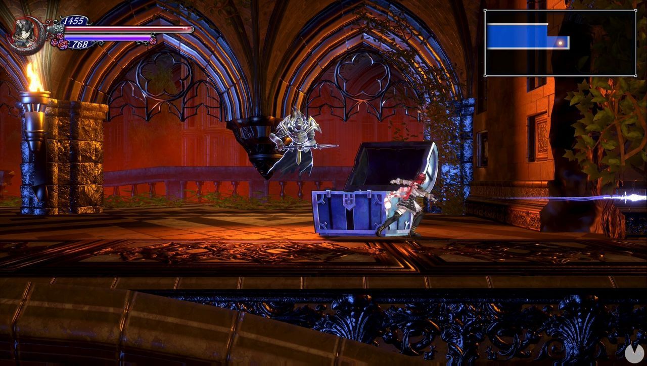 Guarida de los bégimos al 100% en Bloodstained: Ritual of the night