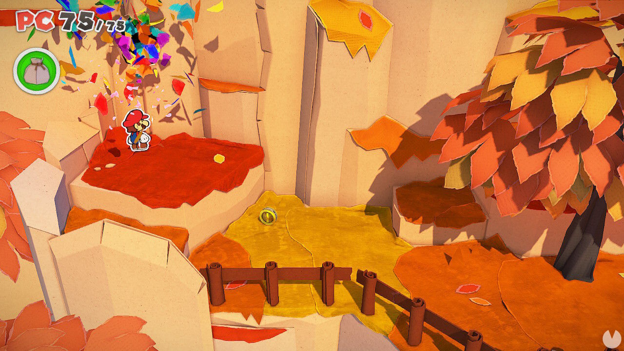 Cómo conseguir confeti y aumentar la bolsa en Paper Mario: The Origami King