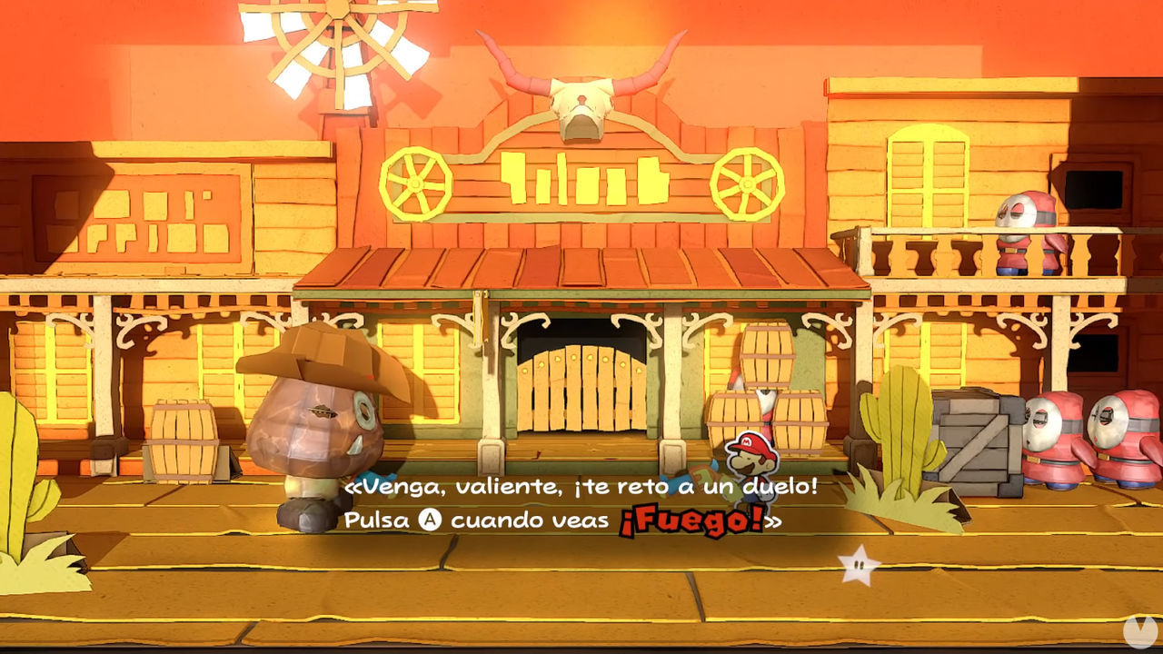 Gran teatro imperial al 100% en Paper Mario: The Origami King