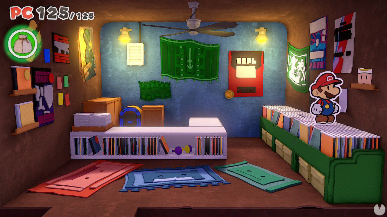 Ciudad Champi al 100% en Paper Mario: The Origami King
