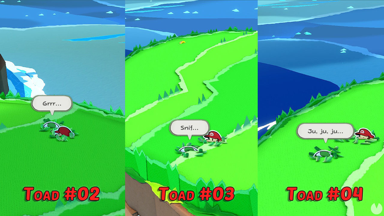 Isla Trébol al 100% en Paper Mario: The Origami King