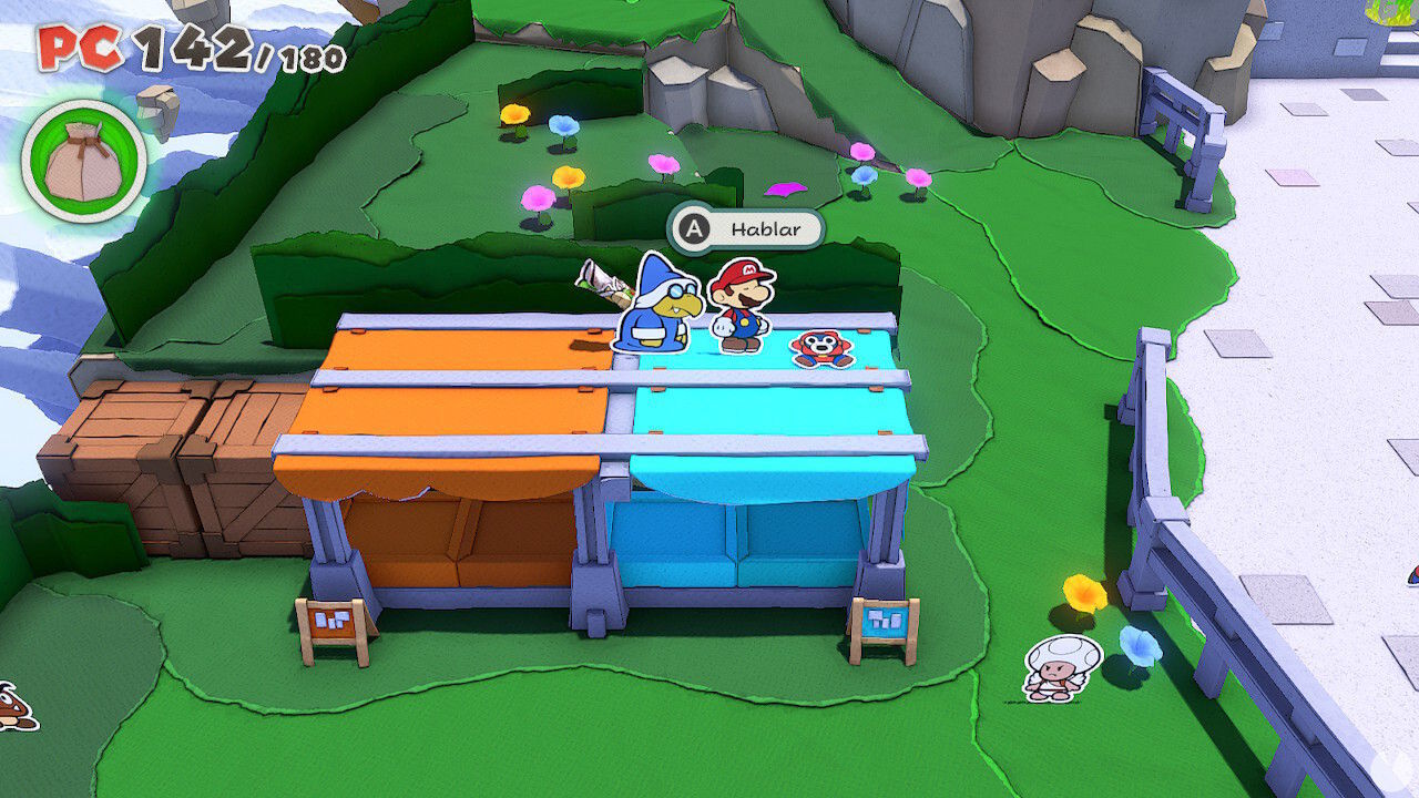 Sparaíso al 100% en Paper Mario: The Origami King