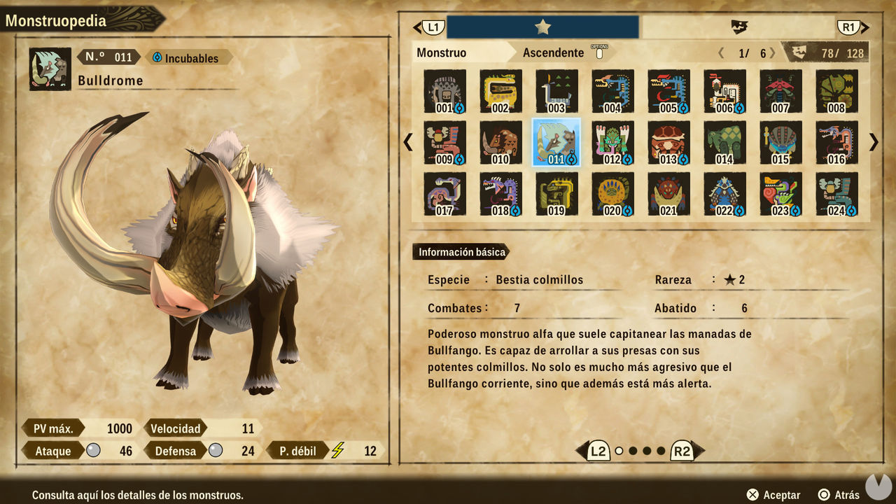 Bulldrome en Monster Hunter Stories 2: cómo cazarlo y recompensas