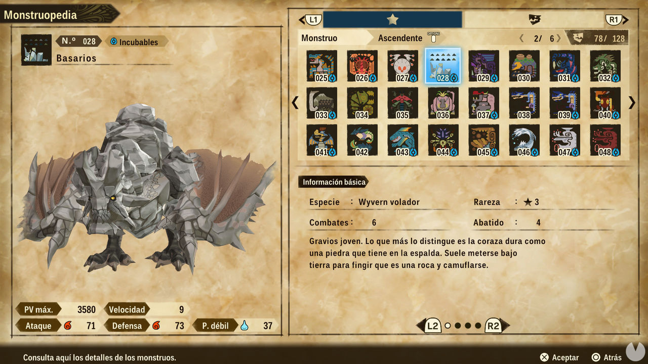 Basarios en Monster Hunter Stories 2: cómo cazarlo y recompensas