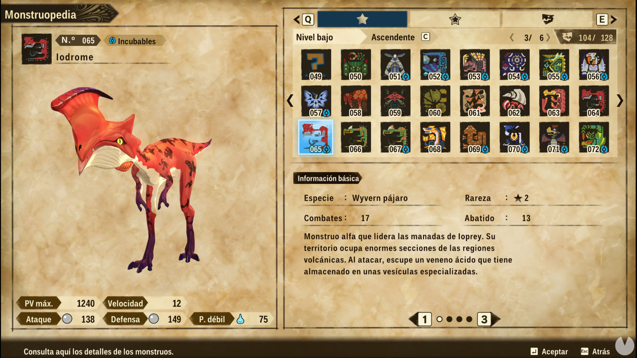 Iodrome en Monster Hunter Stories 2: cómo cazarlo y recompensas