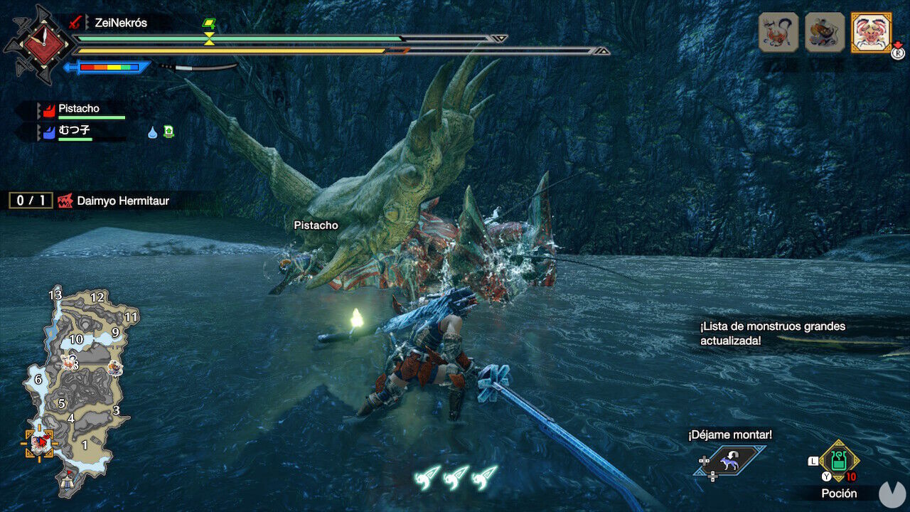 Daimyo Hermitaur en Monster Hunter Rise: Cómo cazarlo y recompensas