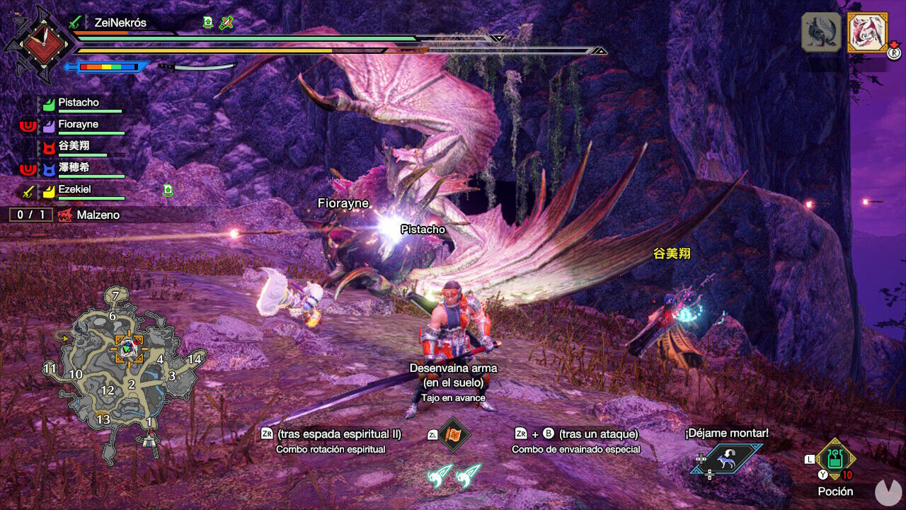 Plaga sangrienta en Monster Hunter Rise Sunbreak: Cómo curarla y efectos