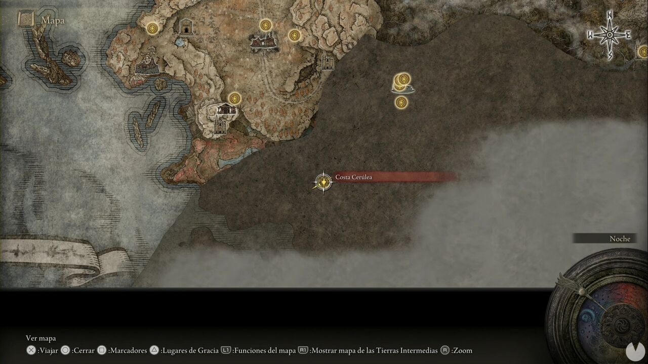 Costa Cerúlea al 100% en Elden Ring: Shadow of the Erdtree