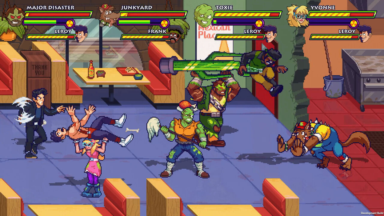 El videojuego de Los vengadores tóxicos, un beat 'em up estilo retro, ya tiene fecha de ...