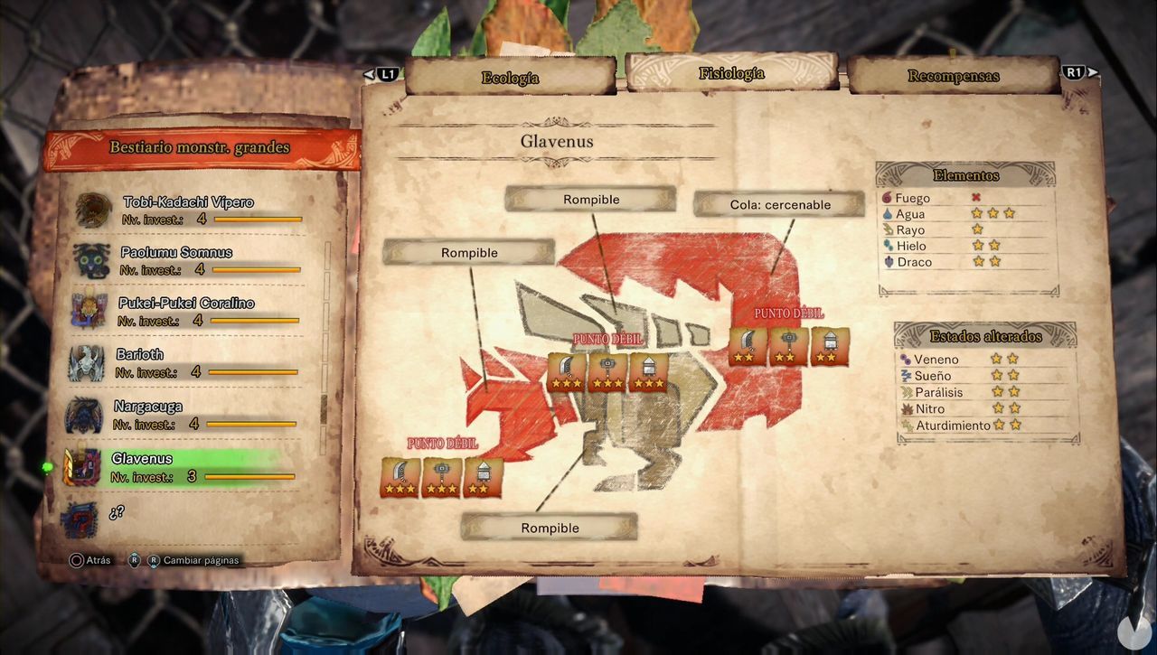 Glavenus en Monster Hunter World: cómo cazarlo y recompensas