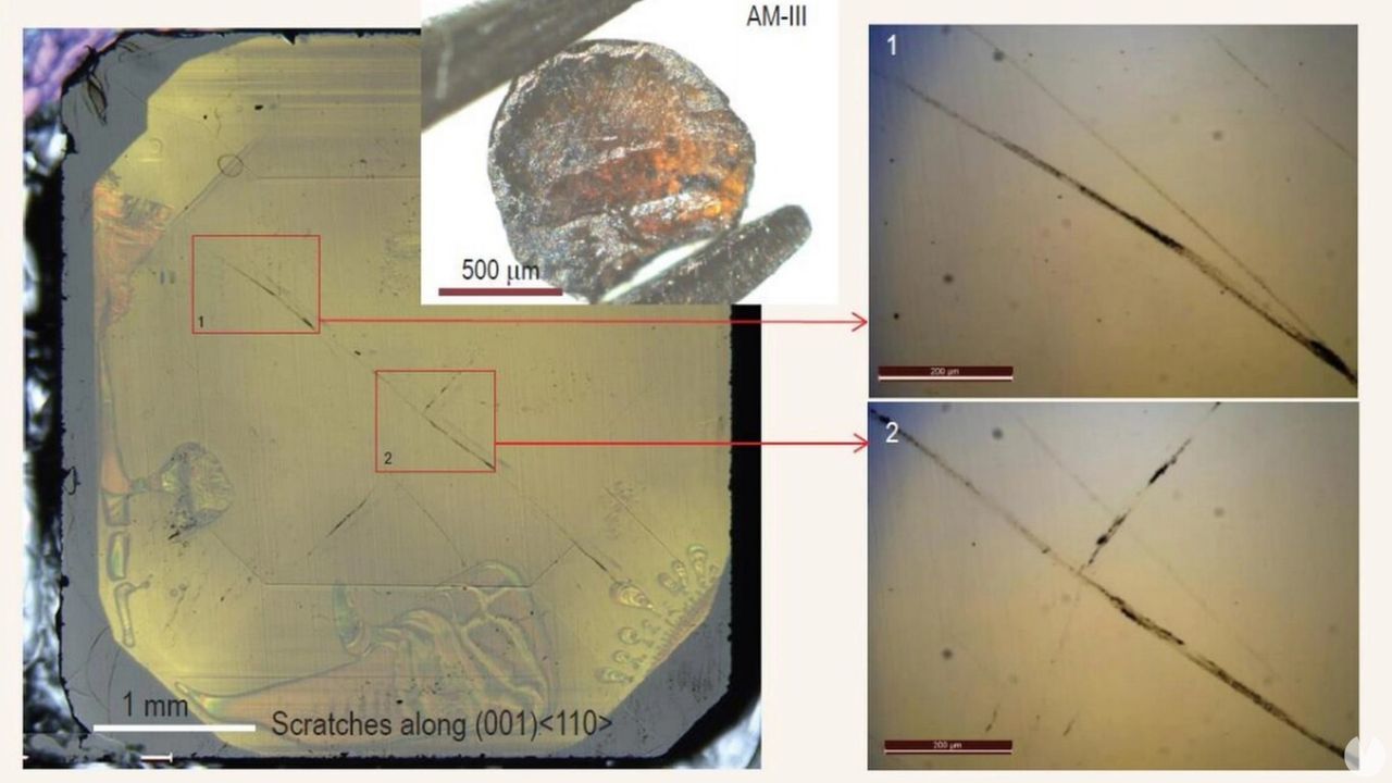 Así es AM-III, el cristal más duro del mundo capaz de rayar el diamante ...