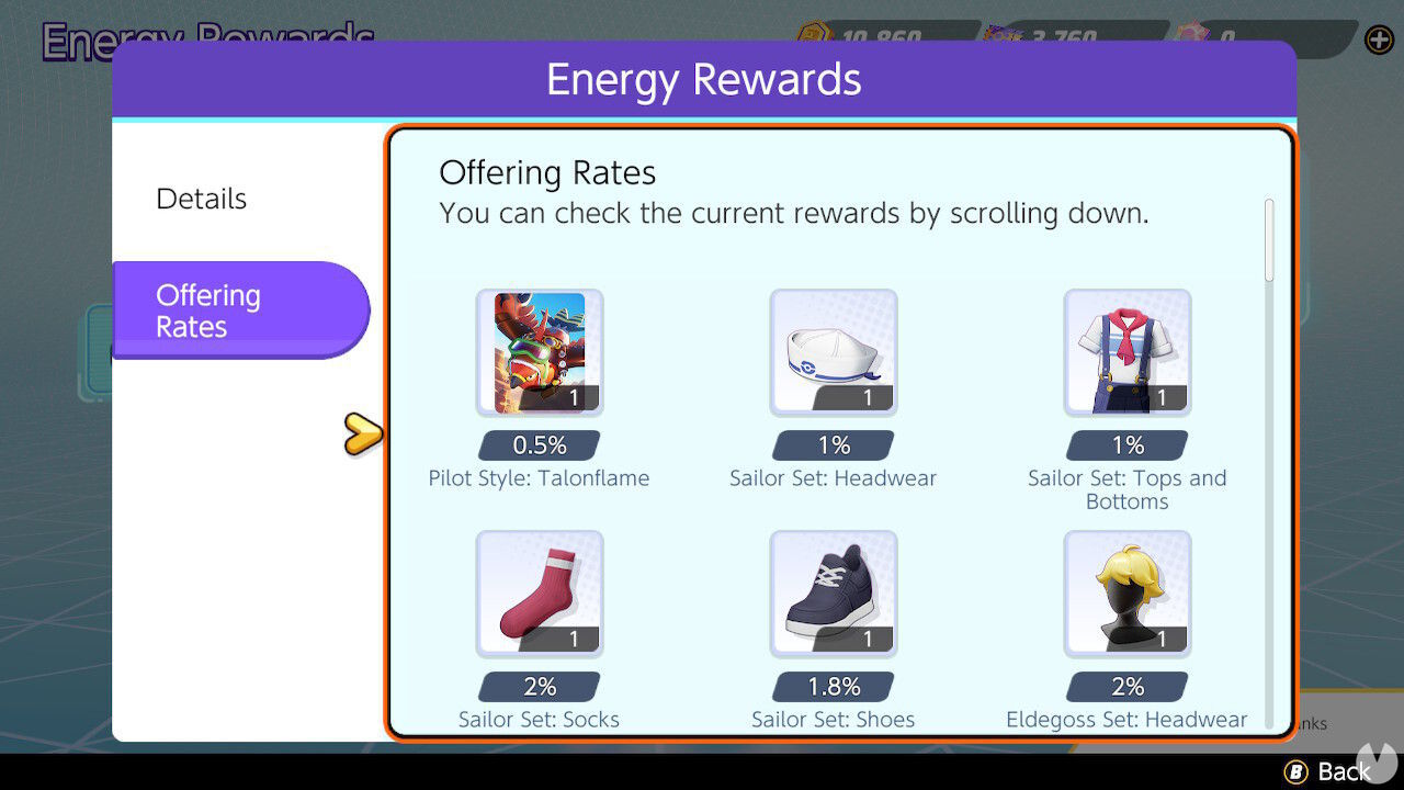 Energy Rewards en Pokémon Unite: Cómo usar, ganar energía Aeos y ...