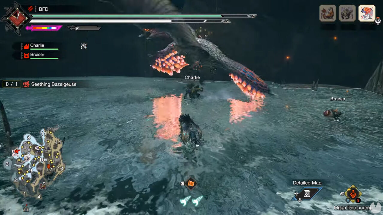 Bazelgeuse Magma en Monster Hunter Rise: Cómo cazarlo y recompensas