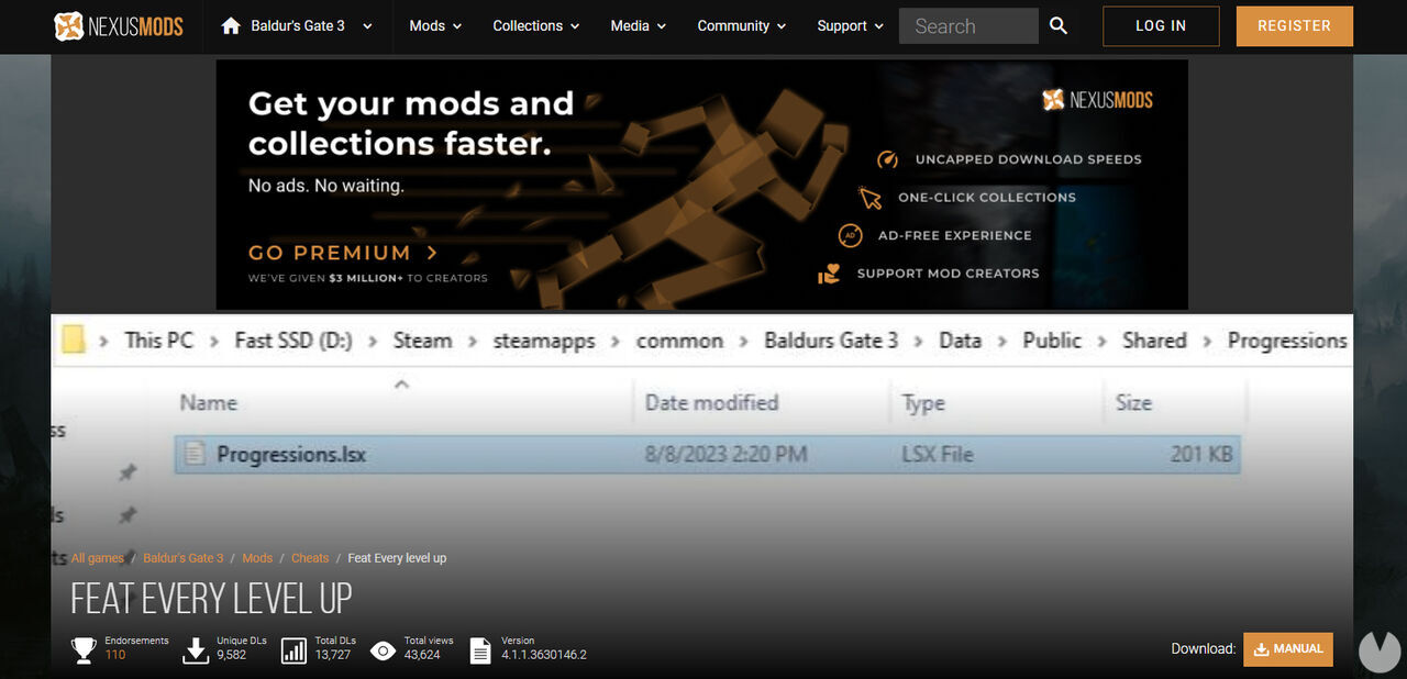 Baldur's Gate 3: Los 10 MEJORES mods para instalar gratis y mejorar tu partida