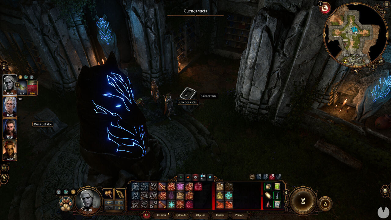 Puzle Biblioteca del Enclave en Baldur's Gate 3: Cómo resolverlo y ...