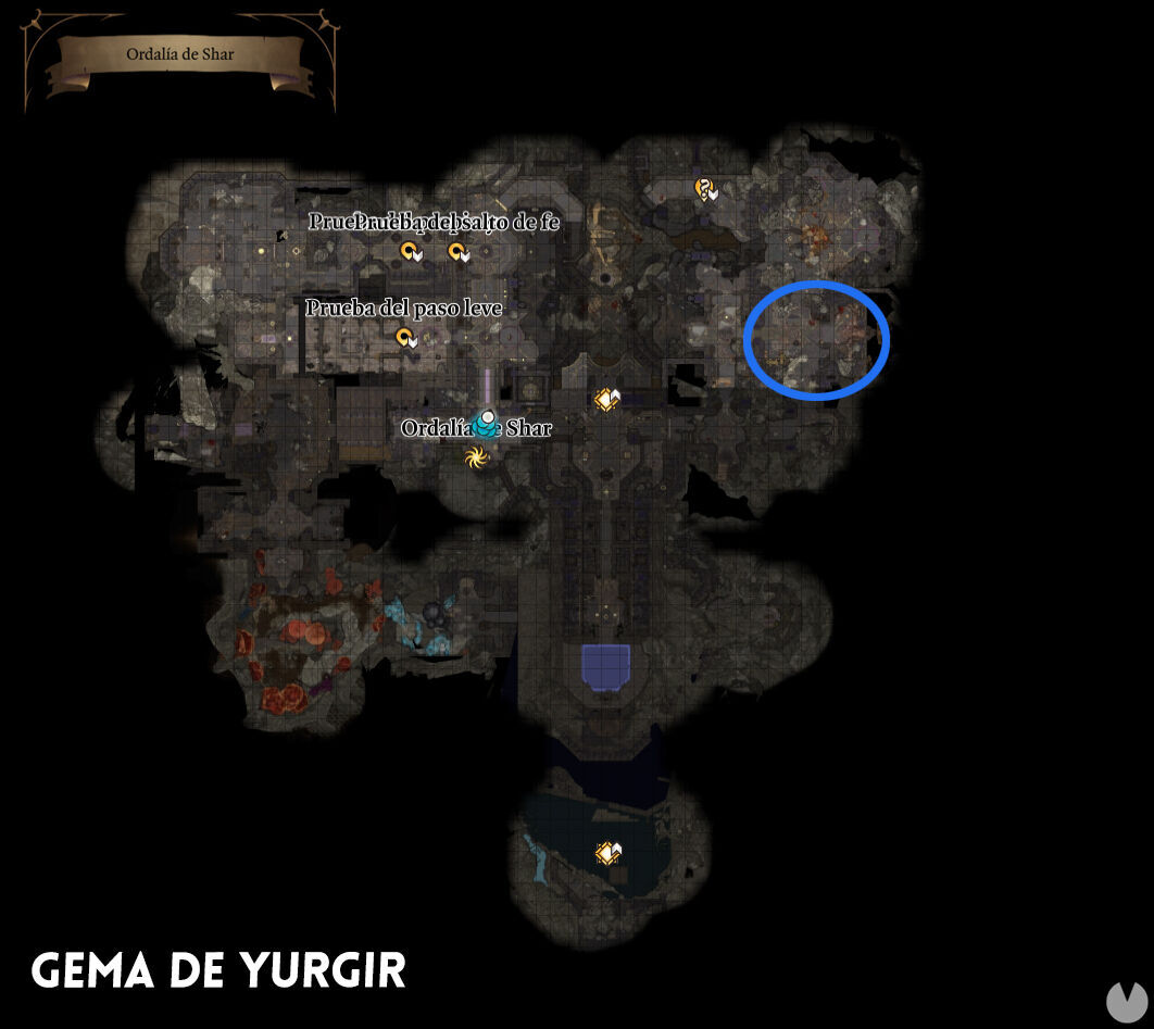 Baldur's Gate 3: Cómo conseguir las gemas umbrías de la Ordalía de Shar