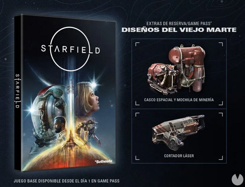 Starfield: Precios y contenidos de todas sus ediciones especiales y de ...