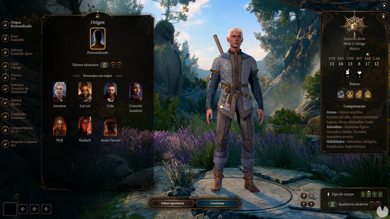 Orígenes en Baldur's Gate 3: ¿Qué son y cómo saber cuál elegir?