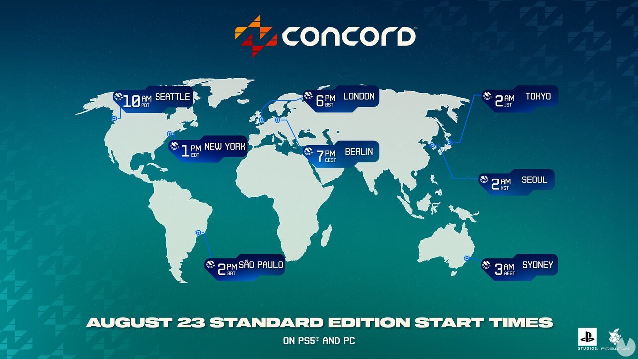 ¿A qué hora exacta sale Concord, el nuevo "hero shooter" en PS5 y PC? - Lado.mx
