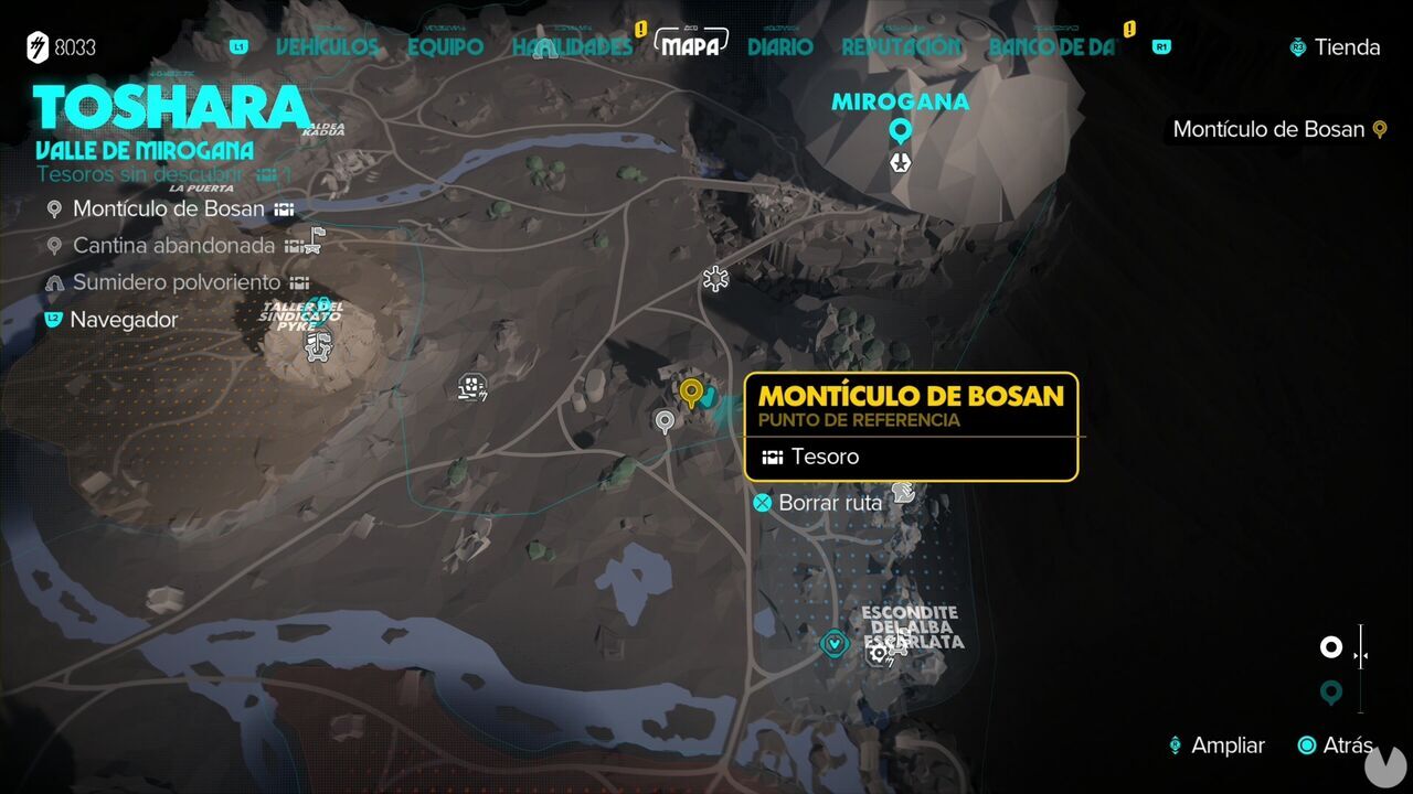 TODOS los tesoros de Toshara en Star Wars: Outlaws y ubicación