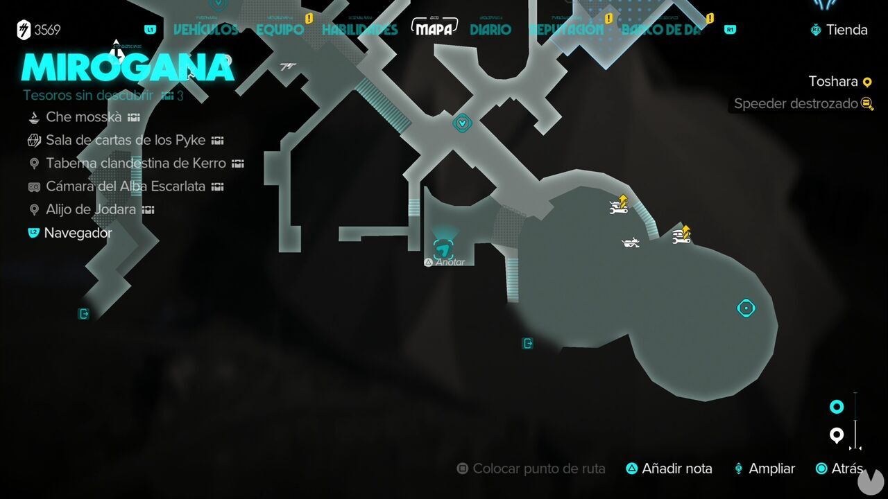 Speeder destrozado al 100% en Star Wars: Outlaws