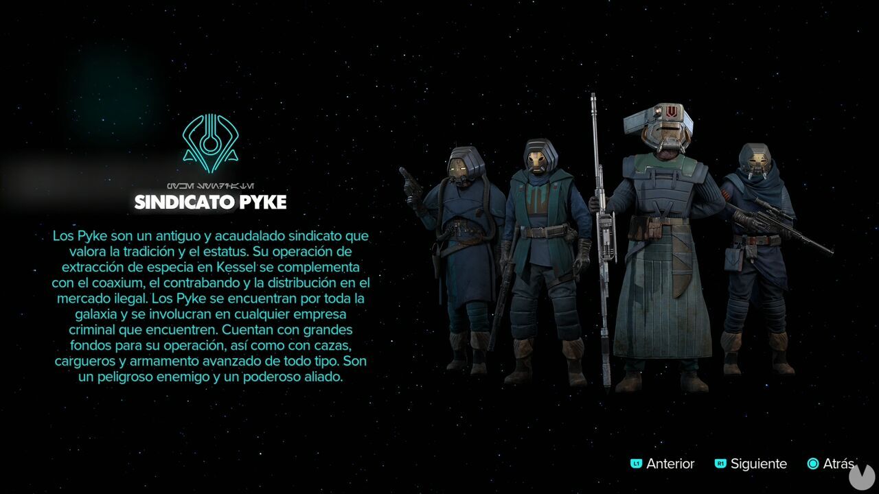 Sindicato Pyke en Star Wars: Outlaws, misiones y recompensas