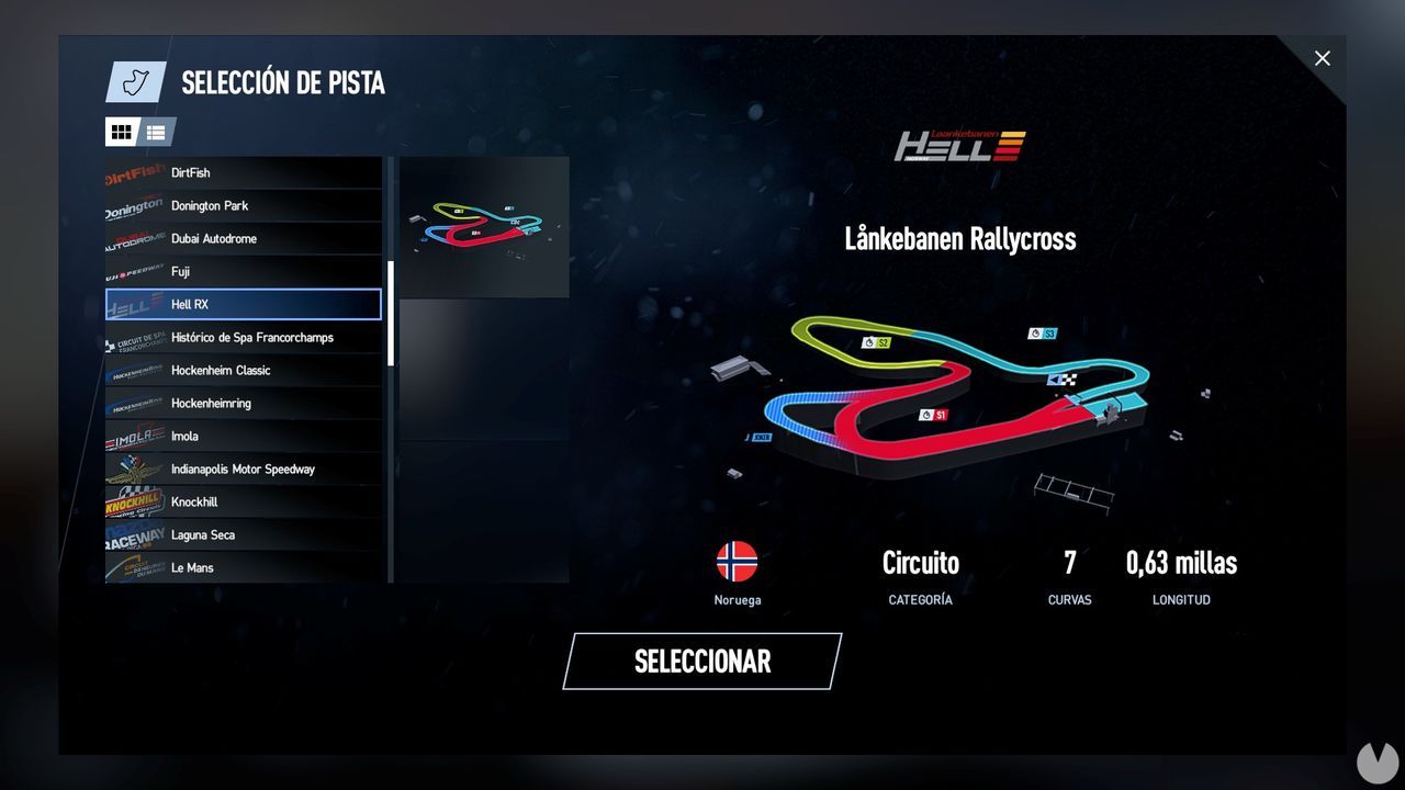 Todos los circuitos y pistas de Project Cars 2