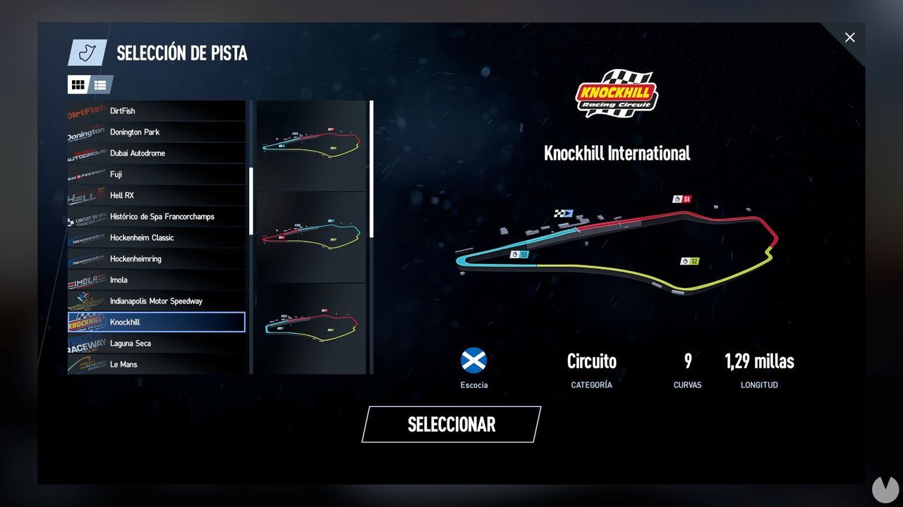 Todos los circuitos y pistas de Project Cars 2