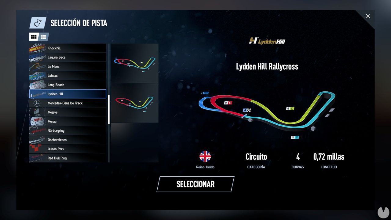 Todos los circuitos y pistas de Project Cars 2