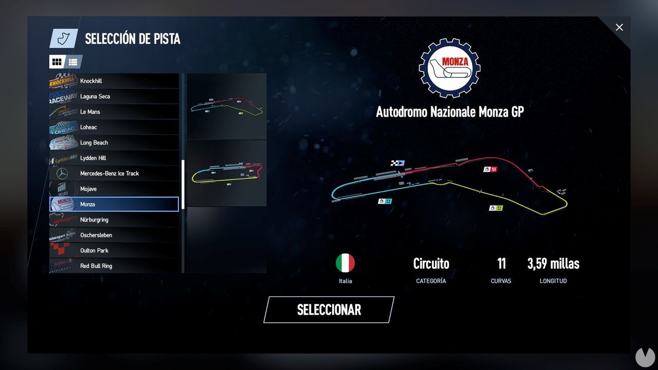 Todos los circuitos y pistas de Project Cars 2