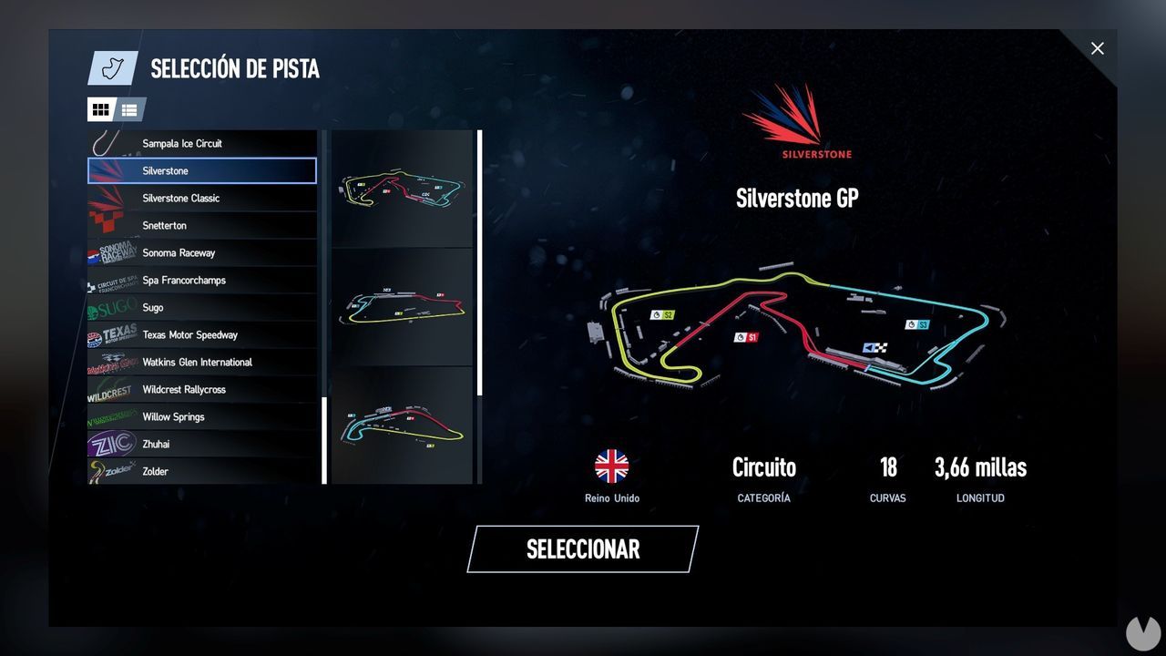 Todos los circuitos y pistas de Project Cars 2