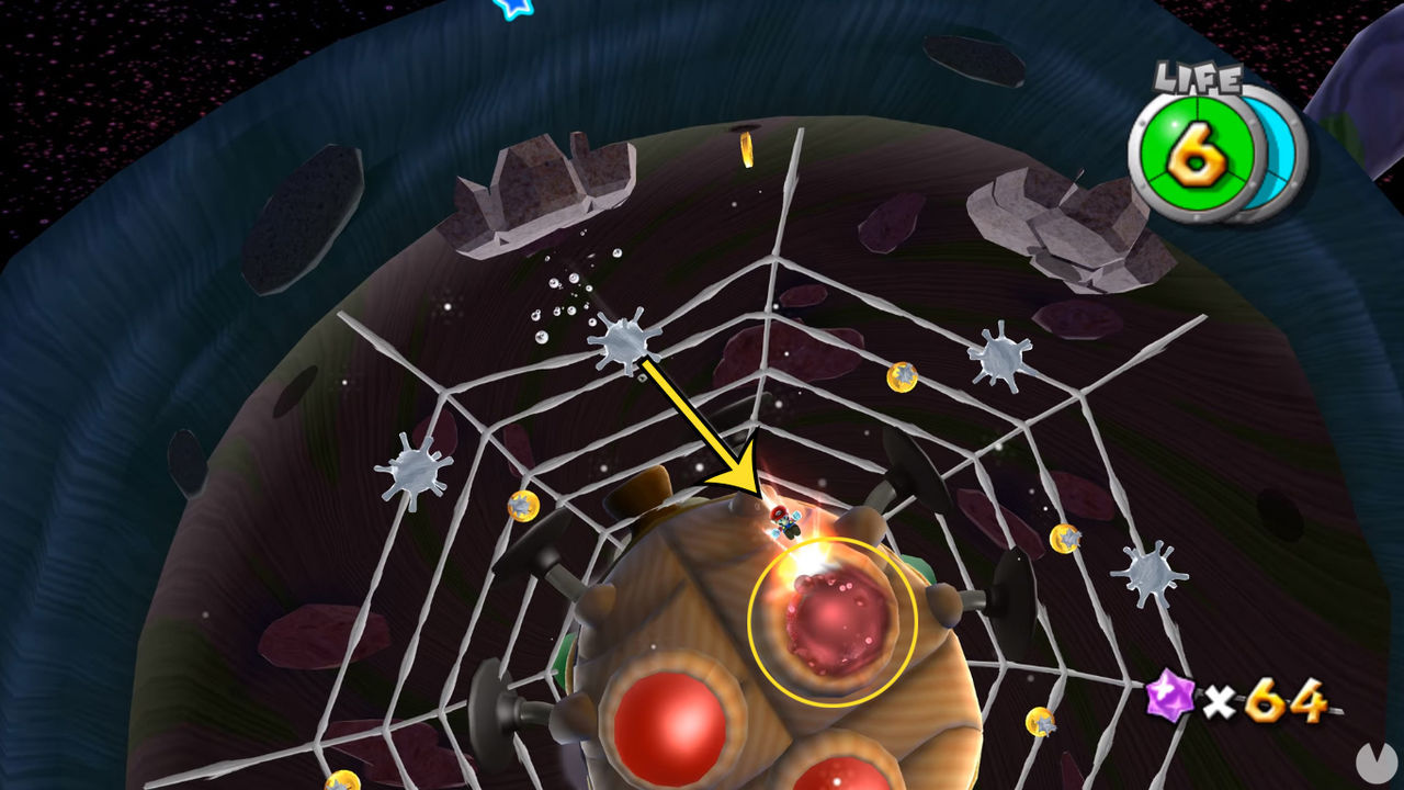 Tarantox en Super Mario Galaxy: ¿Cómo derrotarla?