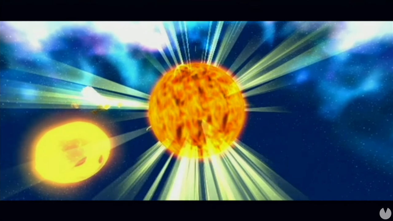 Dimensión Galáctica de Bowser en Super Mario Galaxy al 100% y estrellas