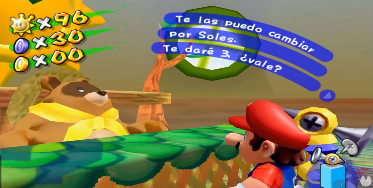 Cómo conseguir Monedas Azules en Super Mario Sunshine