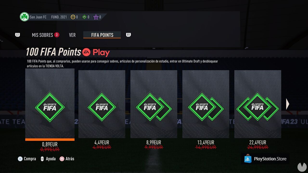 FIFA 23: Cómo conseguir FIFA Points en FUT, precios y para qué sirven