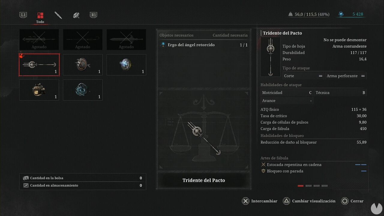 Armas especiales de jefes en Lies of P: Cómo conseguirlas todas