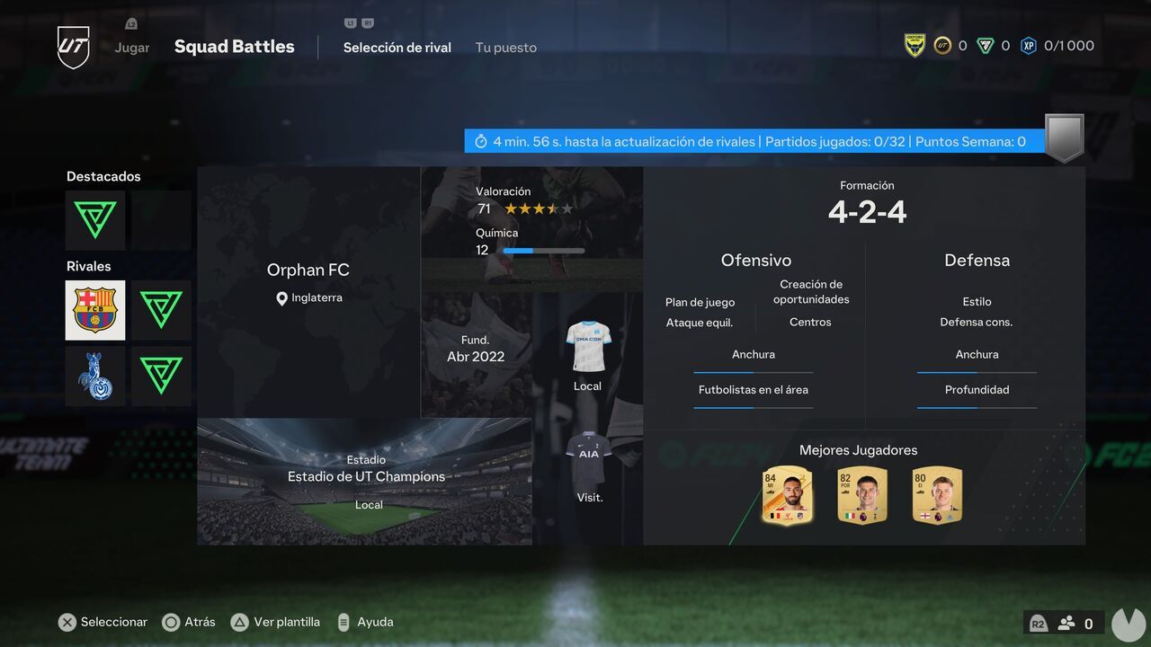 EA Sports FC 24: Recompensas Squad Battles, horarios y rangos (UT 24)