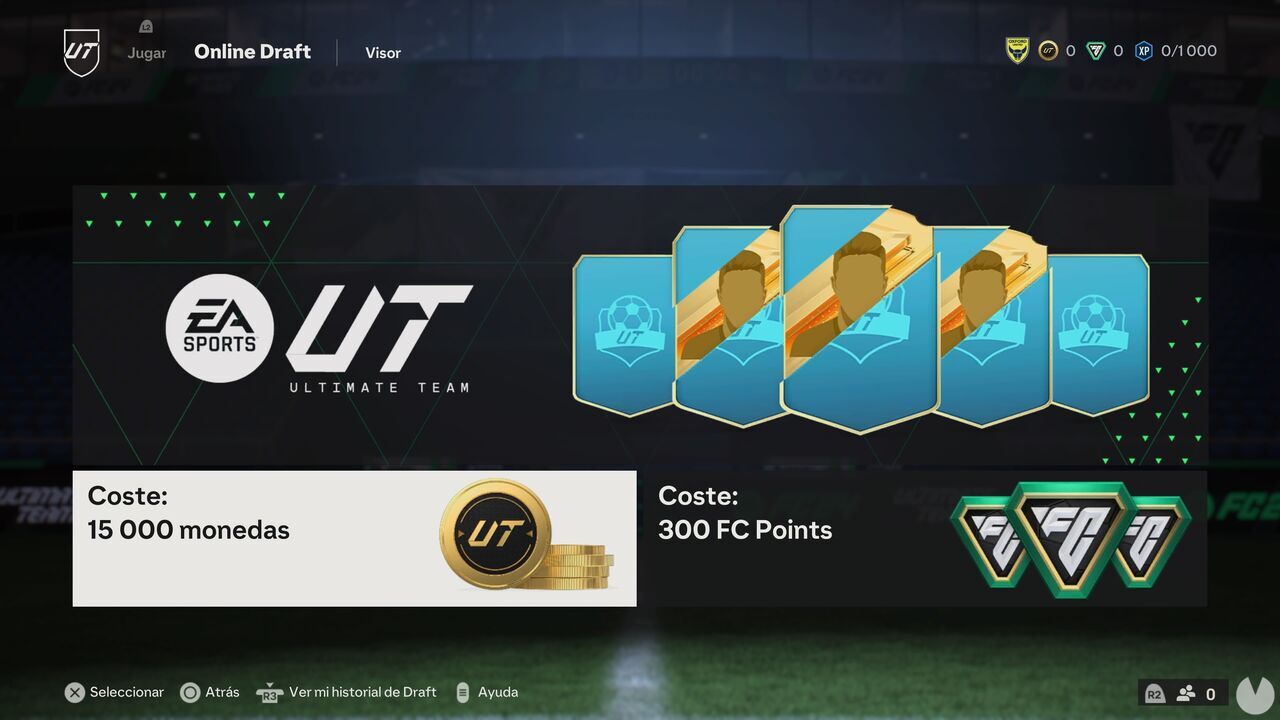 EA Sports FC 24: Recompensas UT Draft online y offline y cuándo se dan