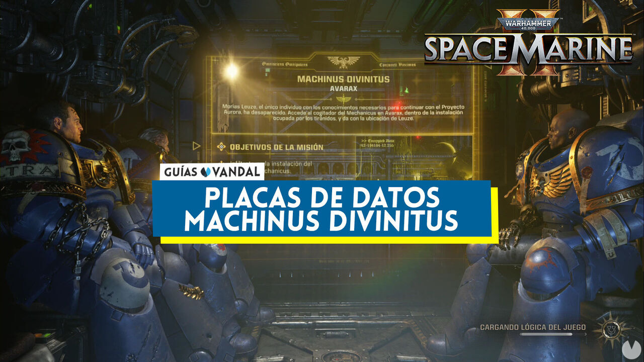 TODAS las placas de datos en Warhammer 40.000: Space Marine 2