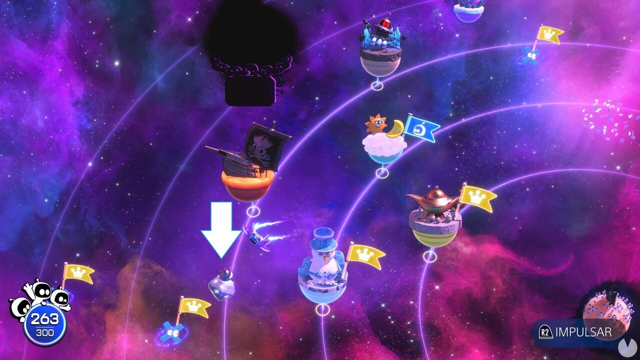 Frenesí retro 5 al 100% en Astro Bot: Cómo desbloquearlo y coleccionables
