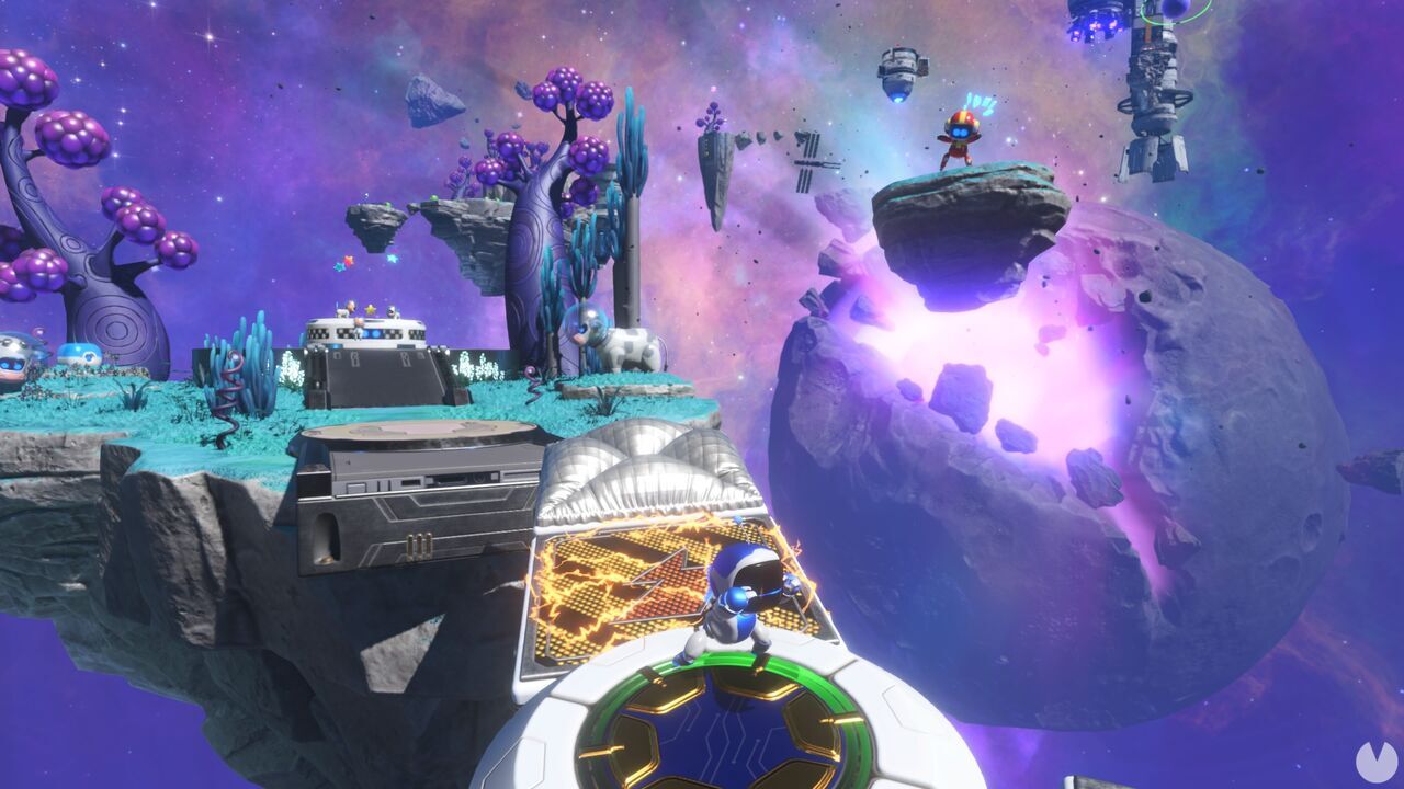 Explosión orbital al 100% en Astro Bot: Todos los secretos y coleccionables