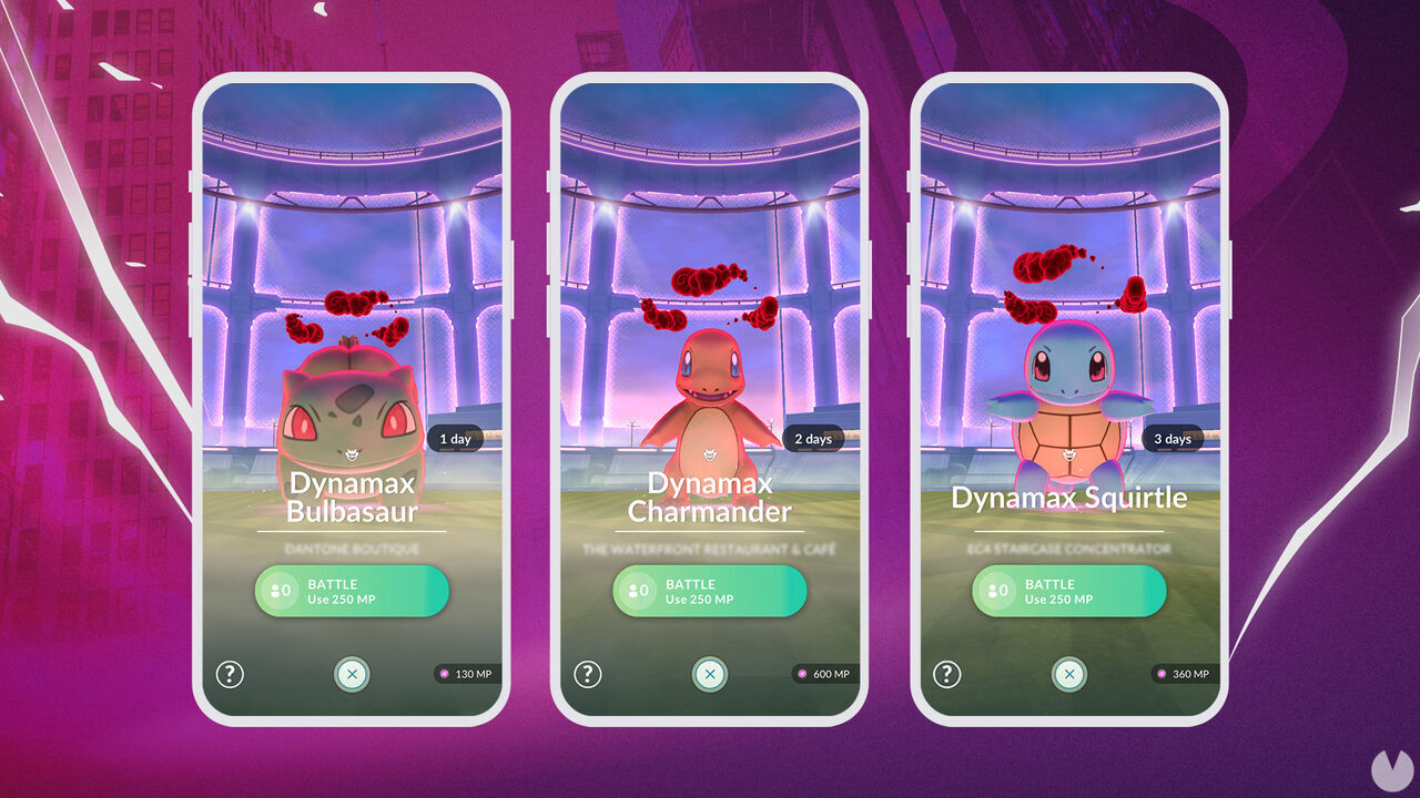 Pokémon Dinamax en Pokémon GO: Cómo conseguirlos, ganar Partículas Max y detalles